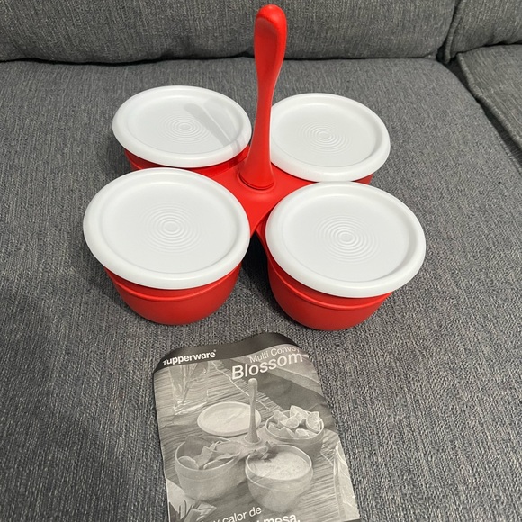 Tupperware | Dining | New Tupperware Blossom Condiment Server | Poshmark